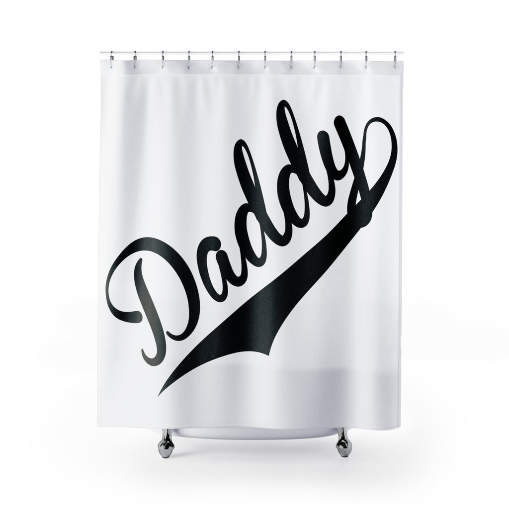Daddy Shower Curtain Twisted Jezebel