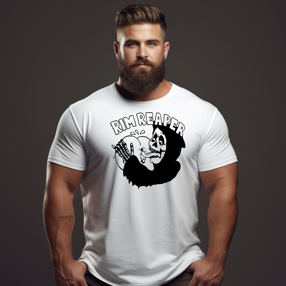 Rim Reaper Tee, Black & White Edition – Twisted Jezebel