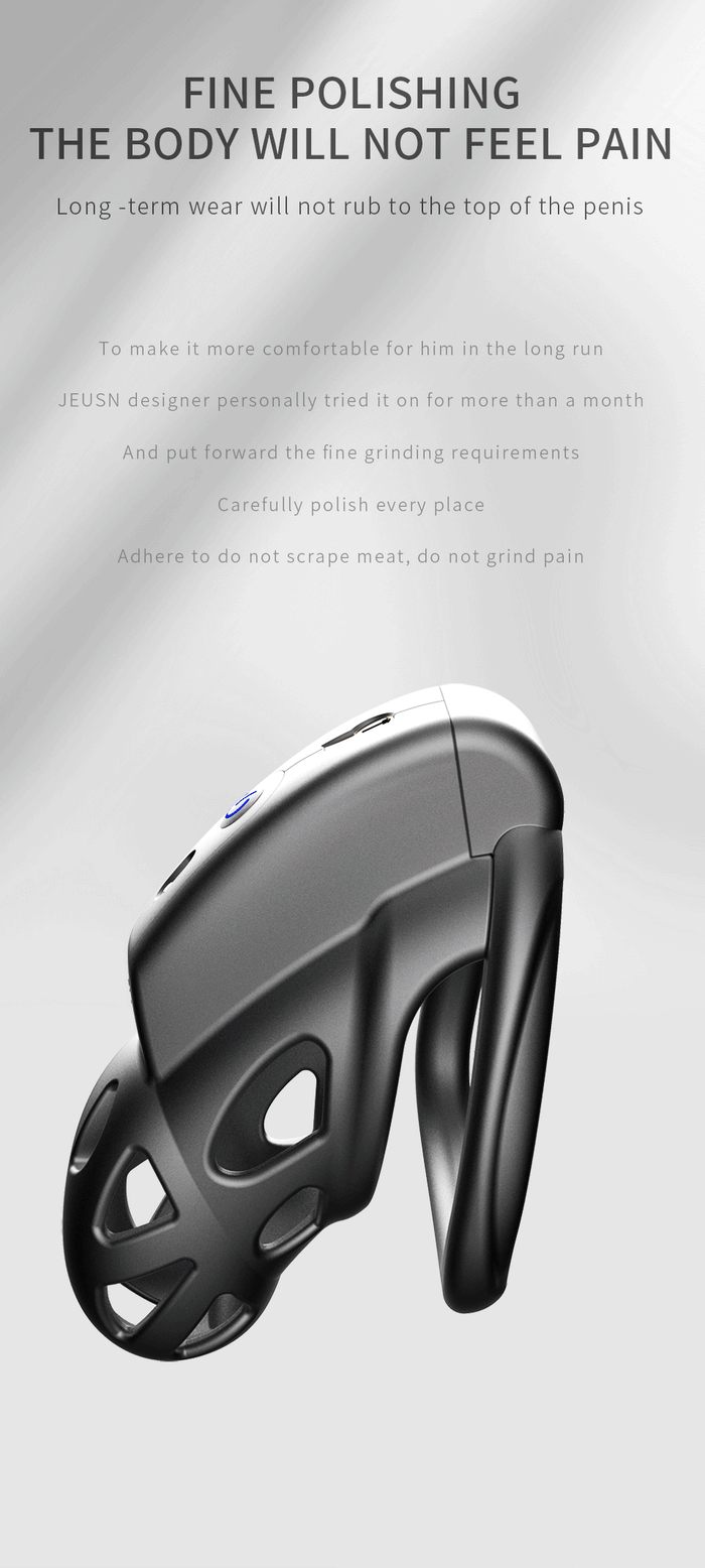 JEUSN Electric Shock Chastity Cage – Twisted Jezebel