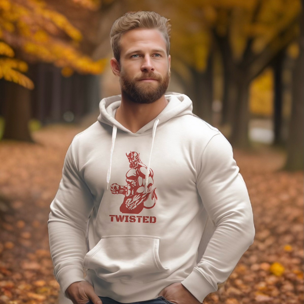 Twisted Devil Daddy Three-Panel Fleece Hoodie – Twisted Jezebel